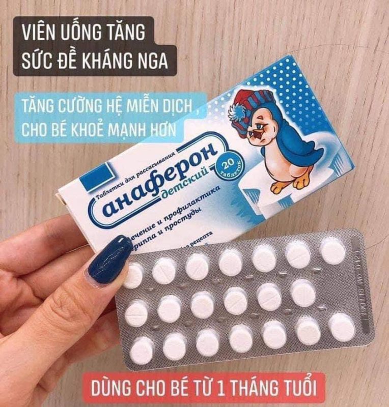 Anaferon - Tăng sức đề kháng tốt nhất - Nhà Thuốc Trọng Nhân